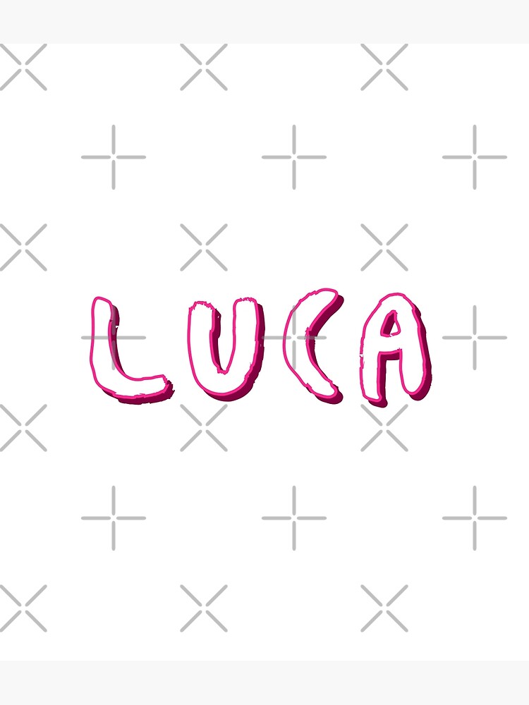 "LUCA" Poster for Sale by Maheshg | Redbubble