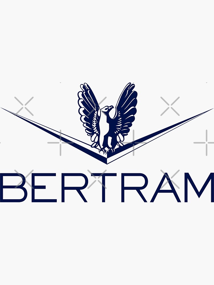"Luxury Best Boats For Sailing and Fishing By-Bertram Sports Logo ...