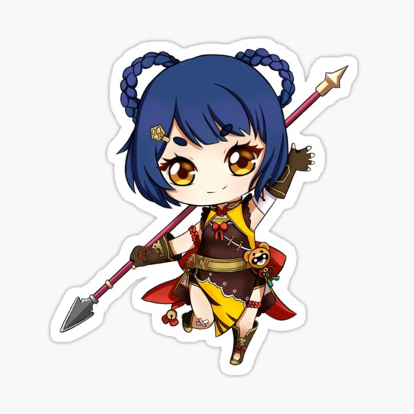 "Xiangling Genshin Impac| Perfect Gift" Sticker for Sale by nomatasa ...