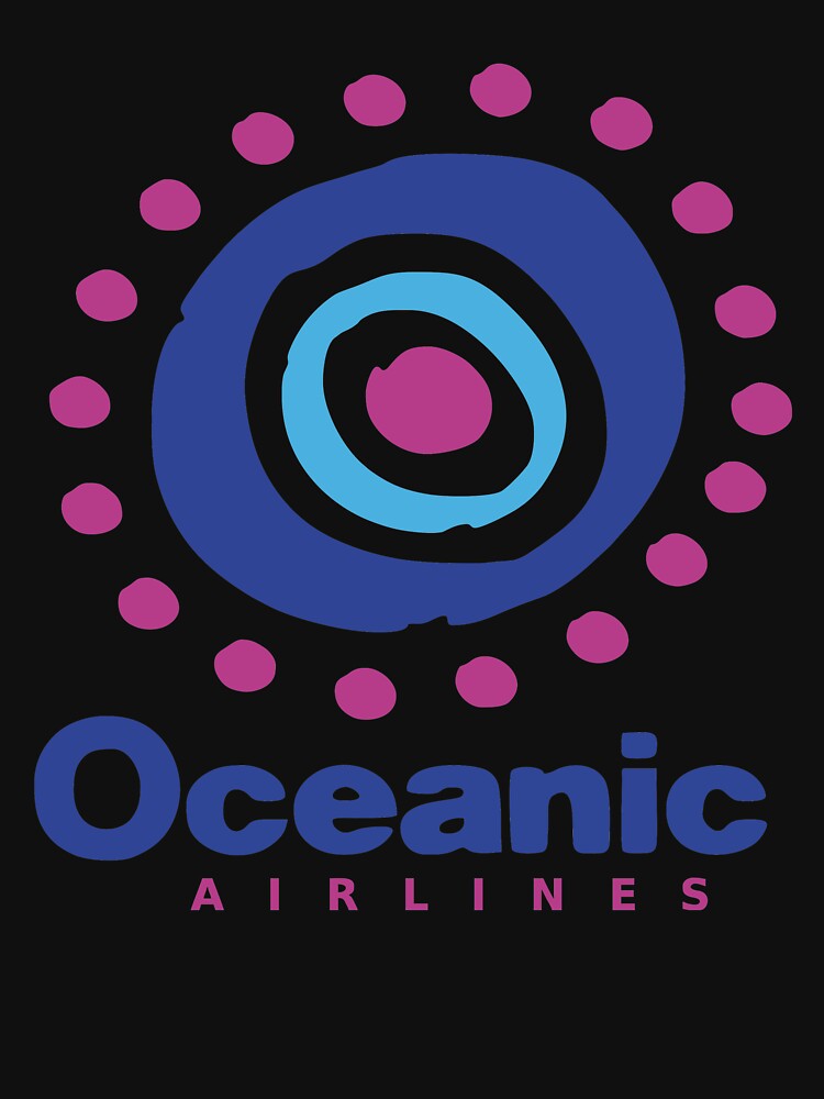 "Oceanic Airlines Logo" T-shirt for Sale by benjimison | Redbubble ...