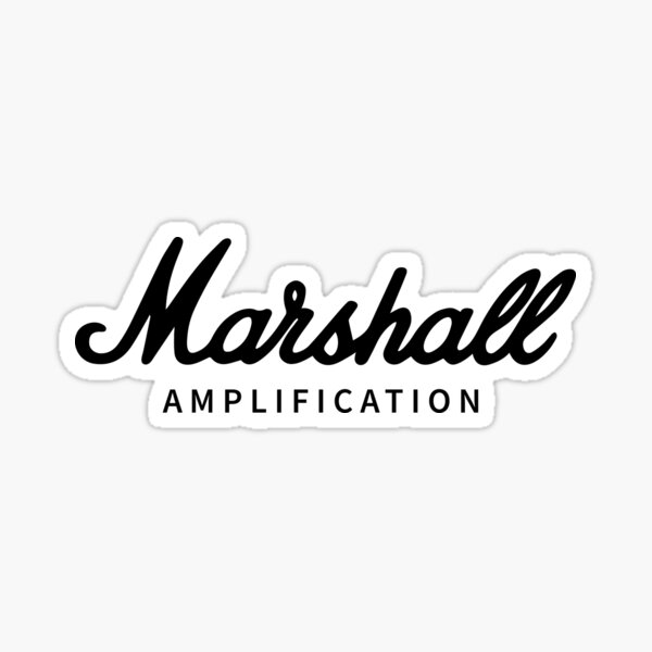 Marshall Amp Stickers | Redbubble