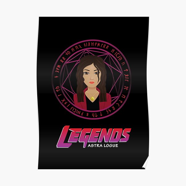 "Legends - Astra" Poster by CatsBag | Redbubble