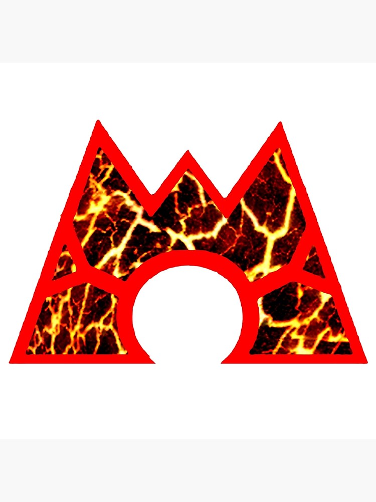 "Team Magma Logo (Pokemon)" Art Print by NotaCat | Redbubble