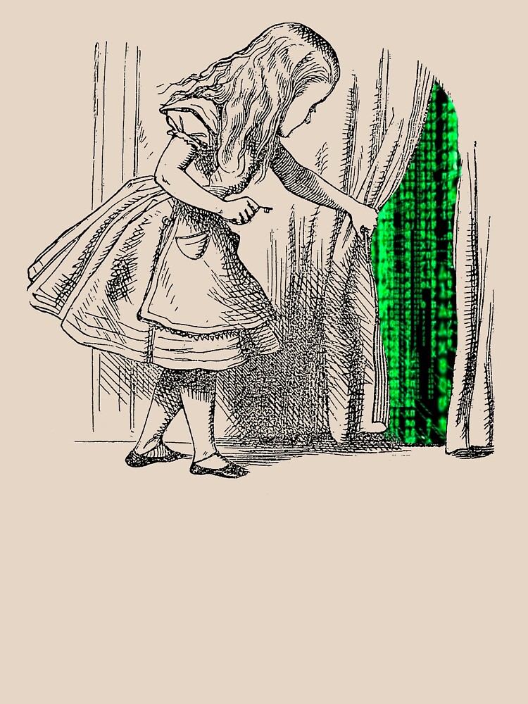 "Follow the white rabbit" T-shirt for Sale by lucassanchez | Redbubble ...