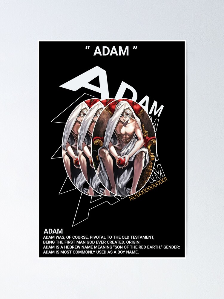 "Adam Record Of Ragnarok" Poster by AnimeNinja | Redbubble