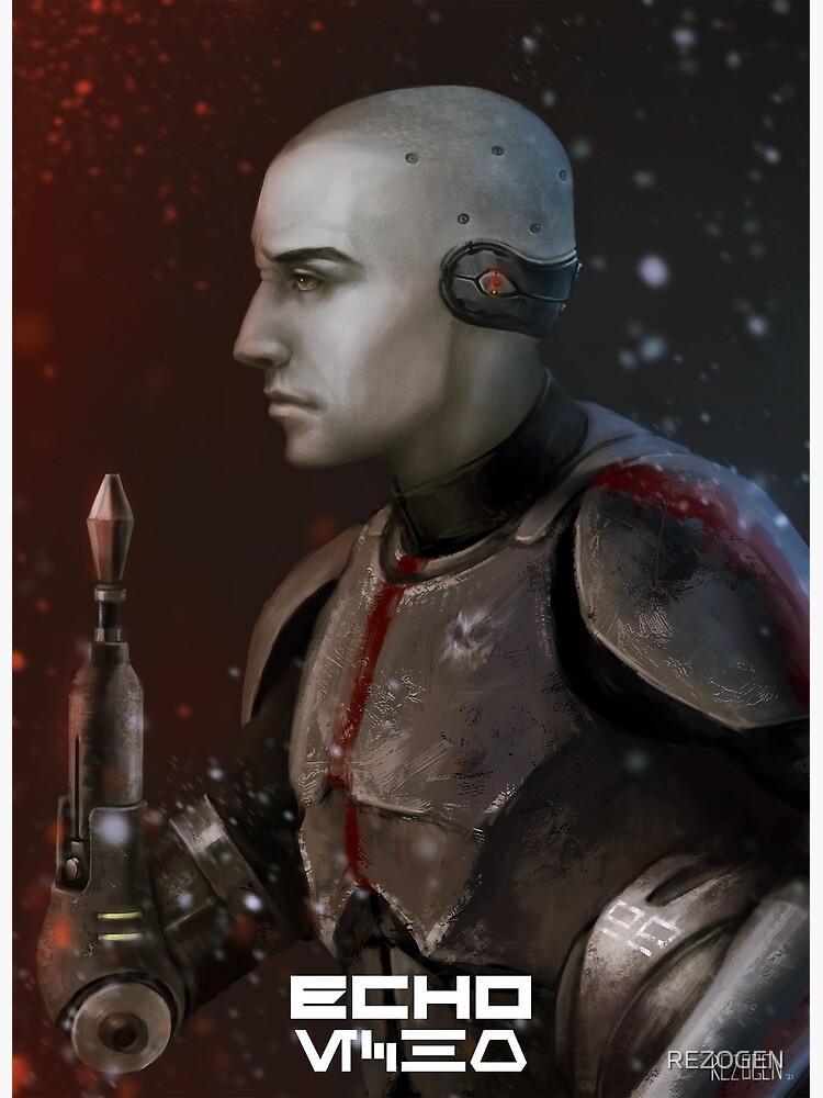 "Echo CT-1409 from The Bad Batch" Poster by REZOGEN | Redbubble