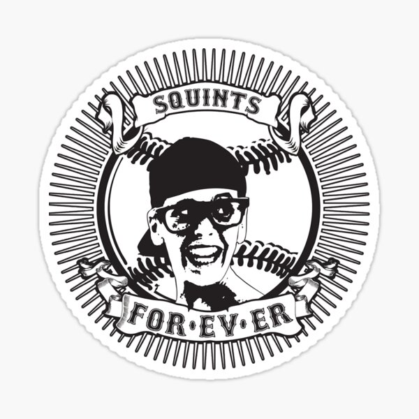 "Squints For-ev-er! Essential Sandlot Hambino Baseball" Sticker for ...
