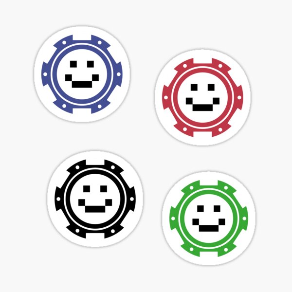 "Quackity casino chips stickers" Sticker for Sale by MorganIsSleepy ...