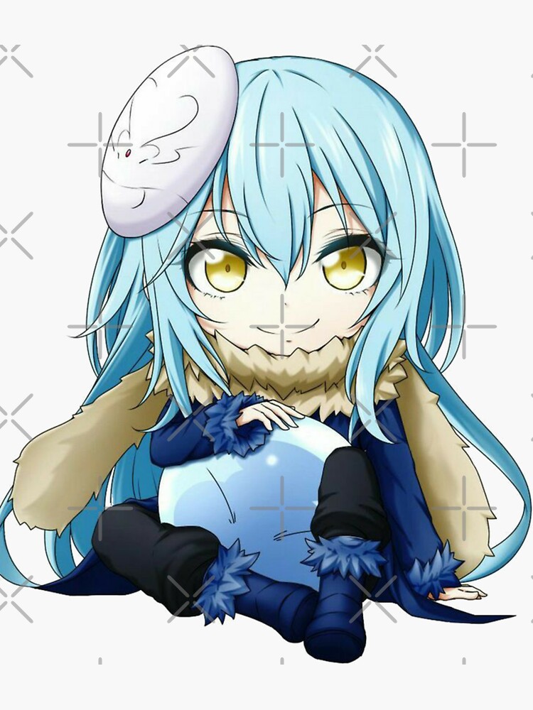 "Rimuru Tempest Chibi" Sticker for Sale by M4T4Z | Redbubble