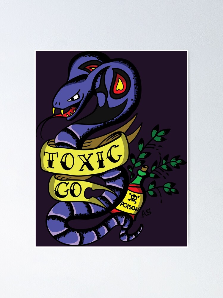 "Toxic Pokemon" Poster for Sale by albertsiladji | Redbubble