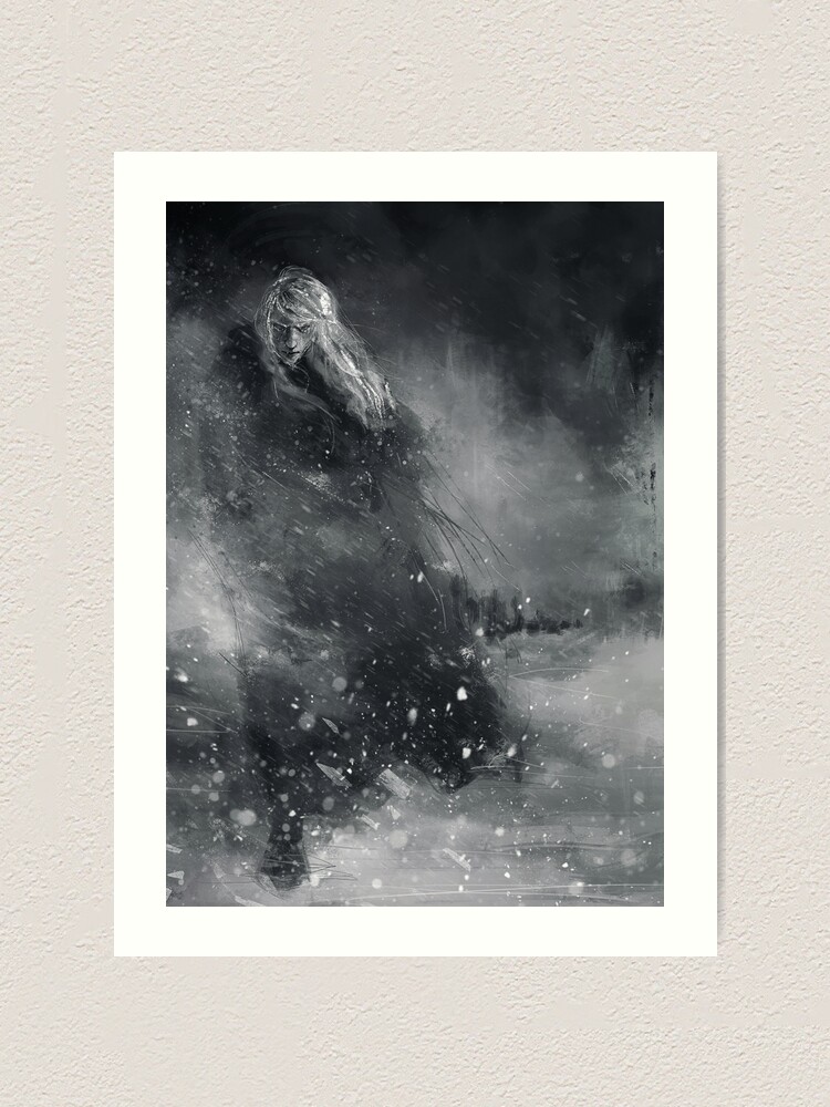"Finrod crossing the Helcaraxe" Art Print for Sale by Wisesnail | Redbubble