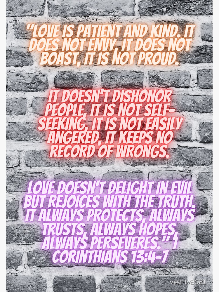 "Kindness Bible Verse Poster!" Sticker for Sale by vest-tv2021 | Redbubble