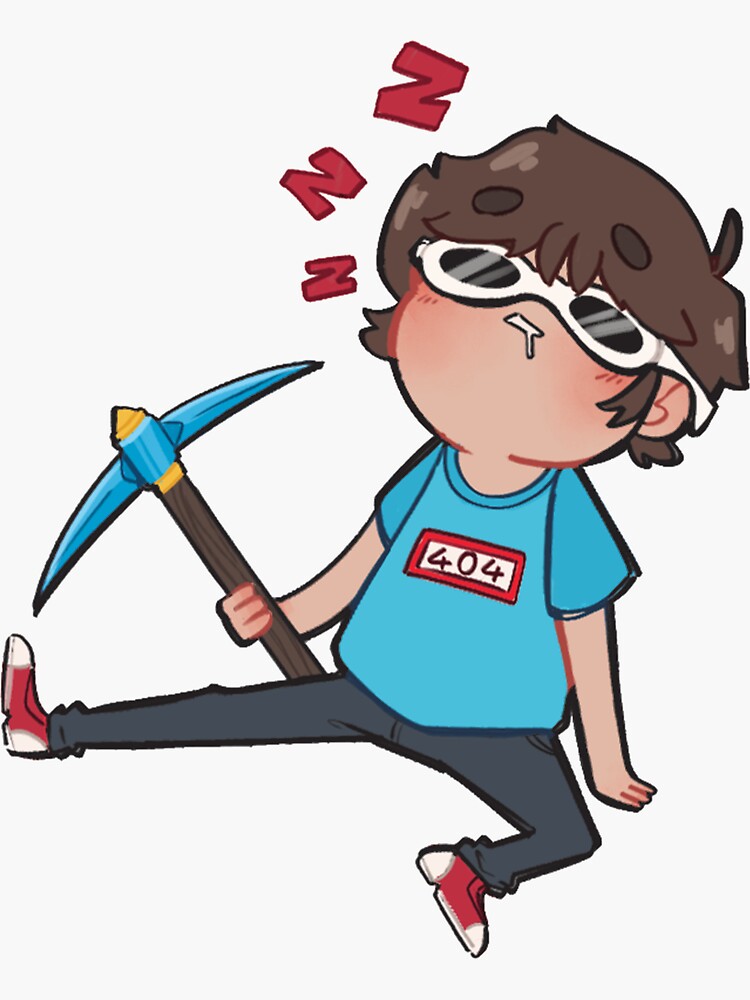 "Gogy - GeorgeNotFound" Sticker by LocalDemonic | Redbubble