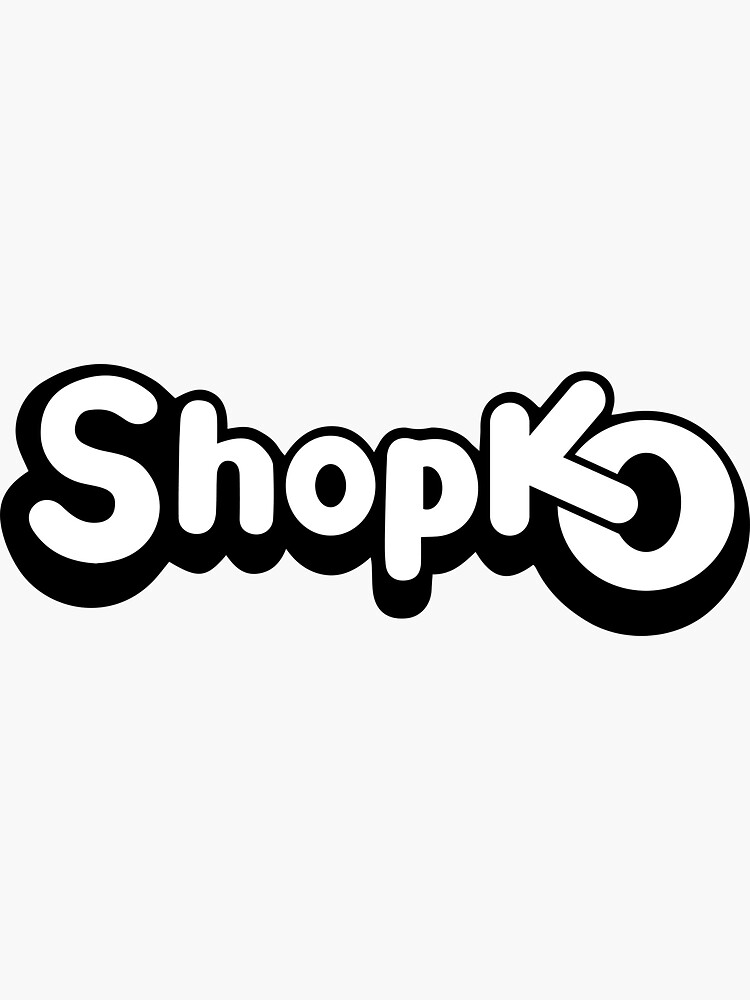 "Shopko 80s" Sticker for Sale by nwerlandson | Redbubble