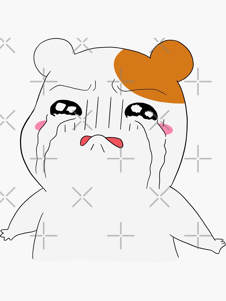 "High quality- Ebichu Crying" Sticker for Sale by minhicc | Redbubble