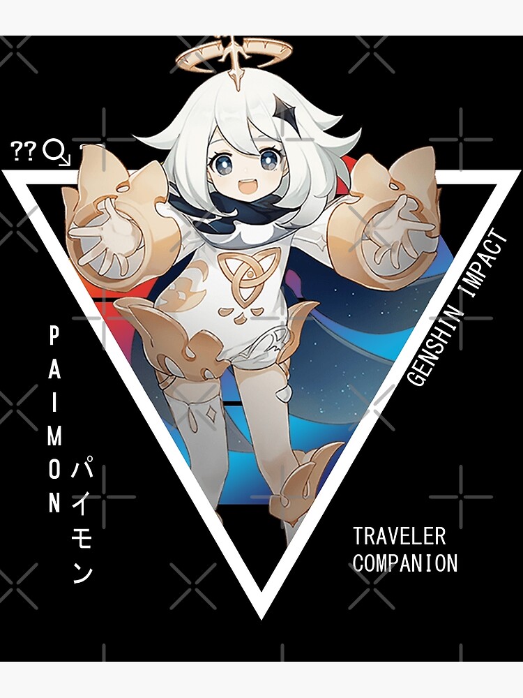 "Paimon Genshin Impact" Art Print by HandyBrandy | Redbubble