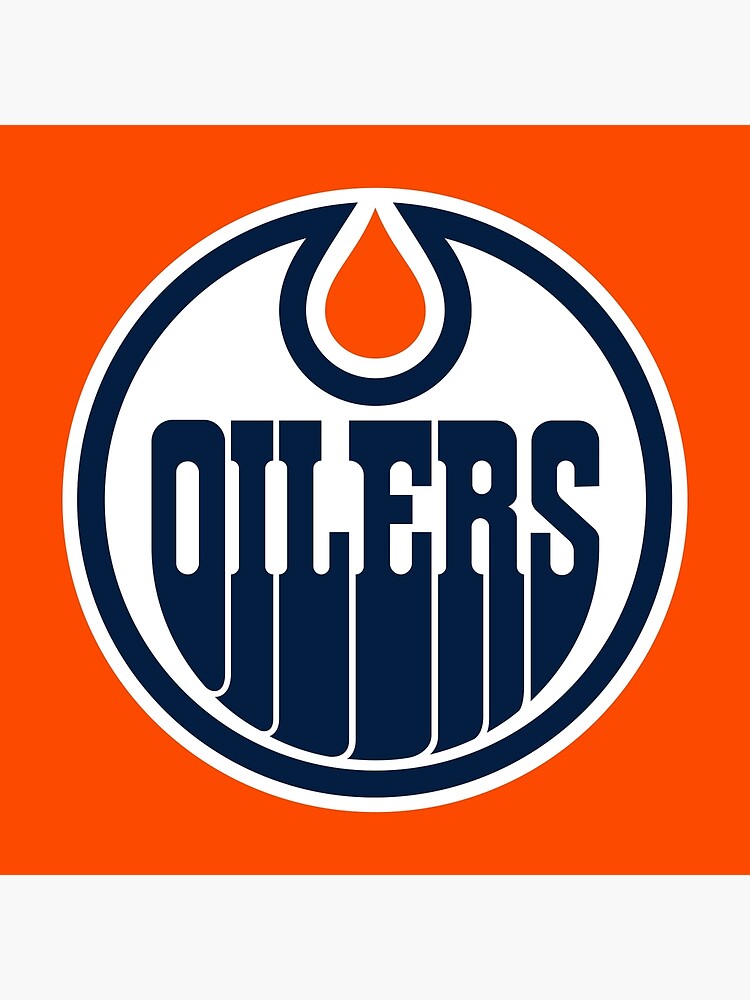 " Oilers logo" Poster for Sale by marinemoron | Redbubble