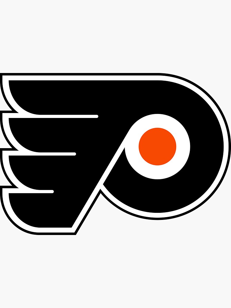 "Flyers logo" Sticker for Sale by marinemoron | Redbubble