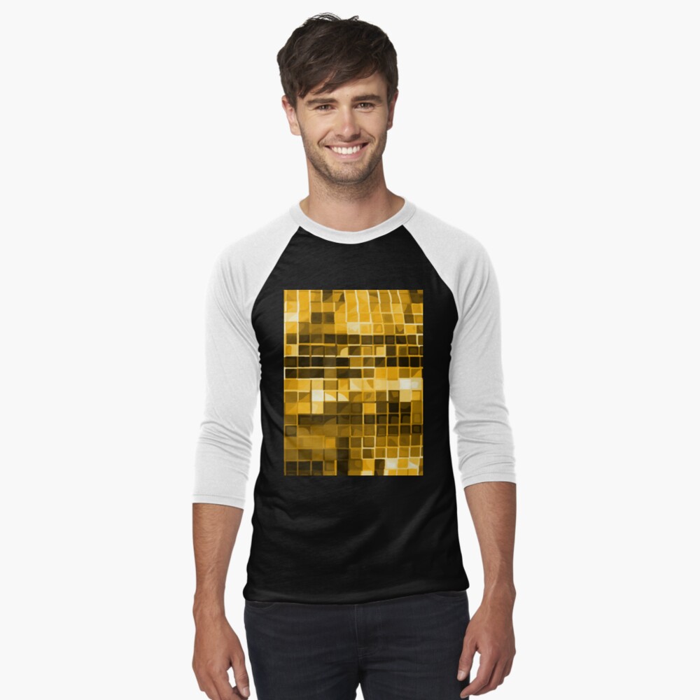 "Gold Yellow Disco Ball Pattern" Pillow for Sale by DeborahCamp | Redbubble