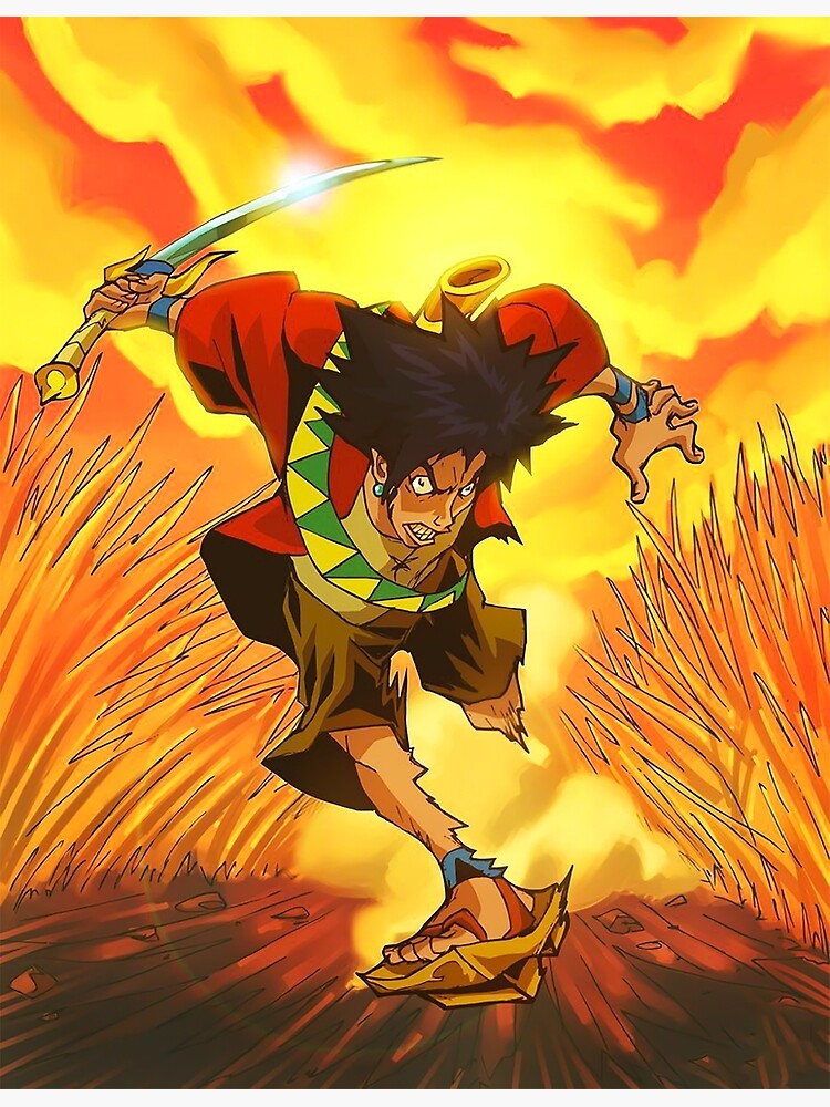 "fast run anime cartoon" Poster for Sale by johannjohnson | Redbubble