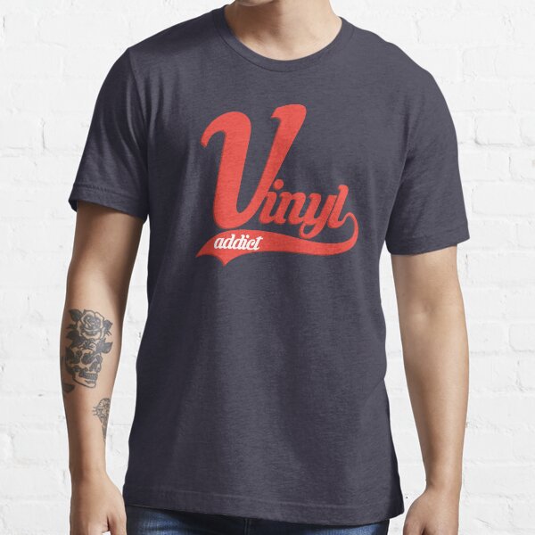 "Vinyl Addict" T-shirt for Sale by modernistdesign | Redbubble | vinyl ...