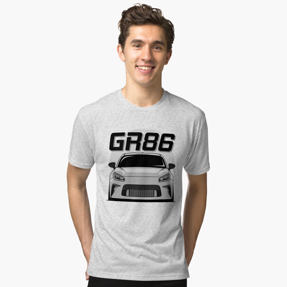 "Silver GR86" Sticker by goldentuners | Redbubble