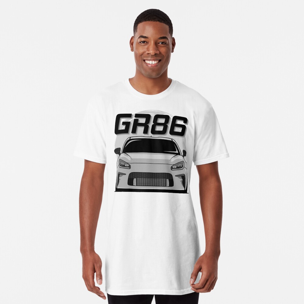 "Silver GR86" Sticker by goldentuners | Redbubble