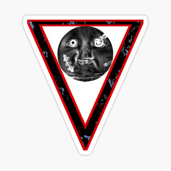 "zombie triangle" Sticker for Sale by Awadh2829 | Redbubble
