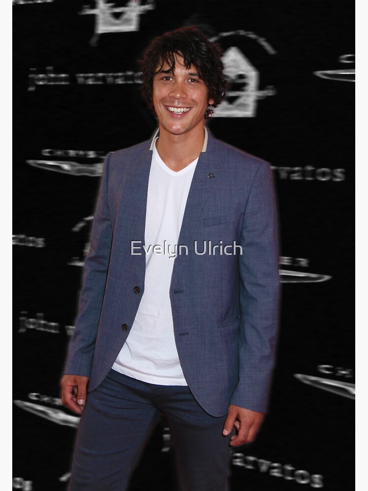 "Bob Morley Glamour Poster" Sticker for Sale by Evelyn Ulrich | Redbubble