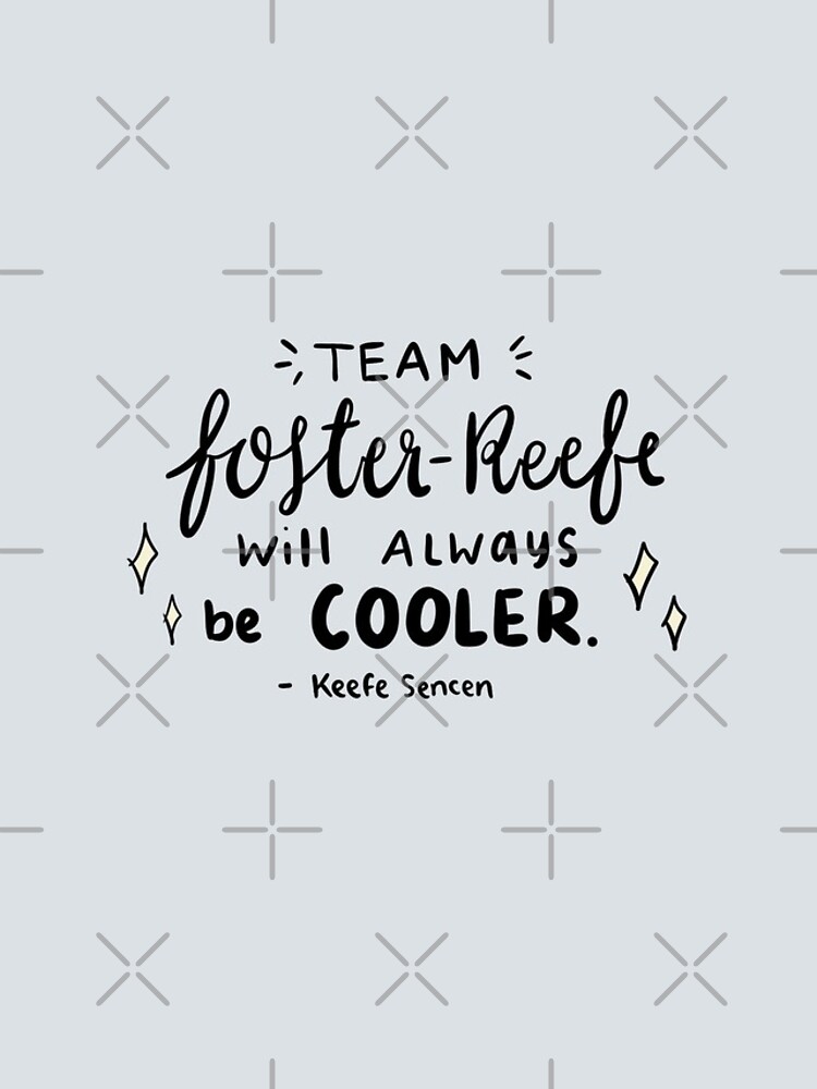 "Team foster-keefe will always be cooler" iPhone Case for Sale by ...