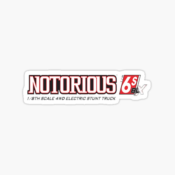 "Merch - Notorious - Arrma" Sticker for Sale by centofmav | Redbubble