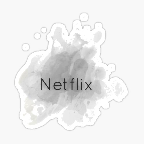 "Netflix logo" Sticker for Sale by DarkofYou | Redbubble