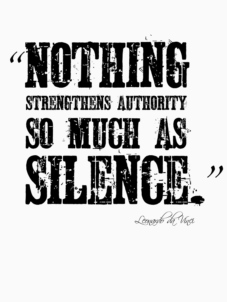 "Authority Silence Free Speech Protest" T-shirt for Sale by Sago-Design ...