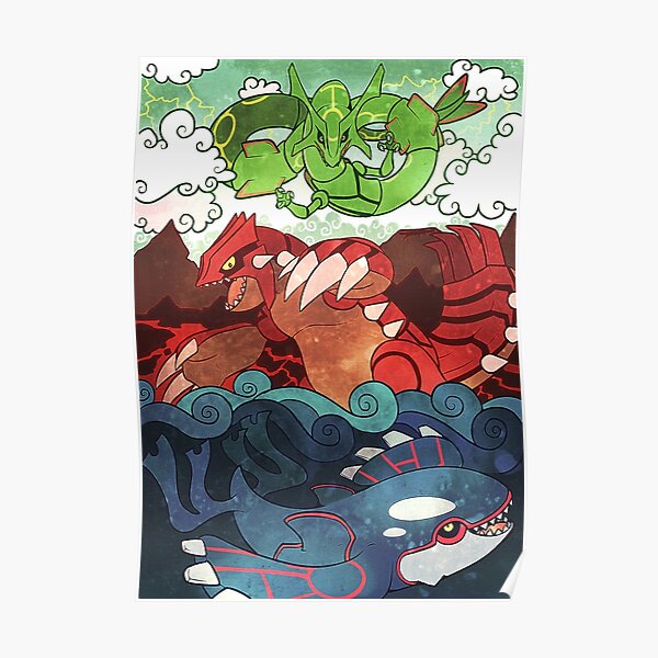 Rayquaza Posters | Redbubble