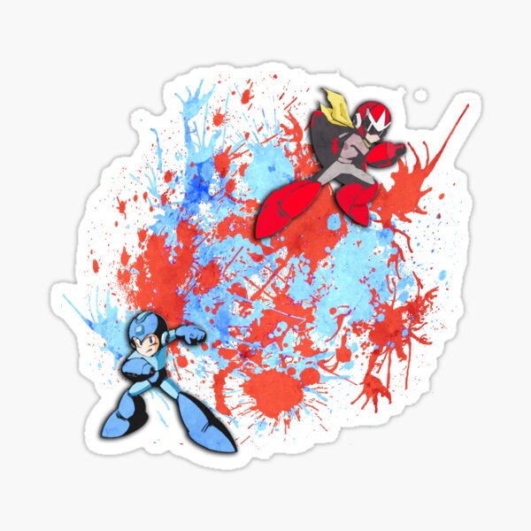 "Mega & Proto" Sticker for Sale by LiamNeesons | Redbubble