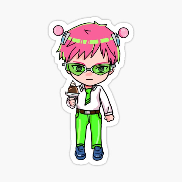 "Saiki k" Sticker for Sale by ASTRIDLAND | Redbubble