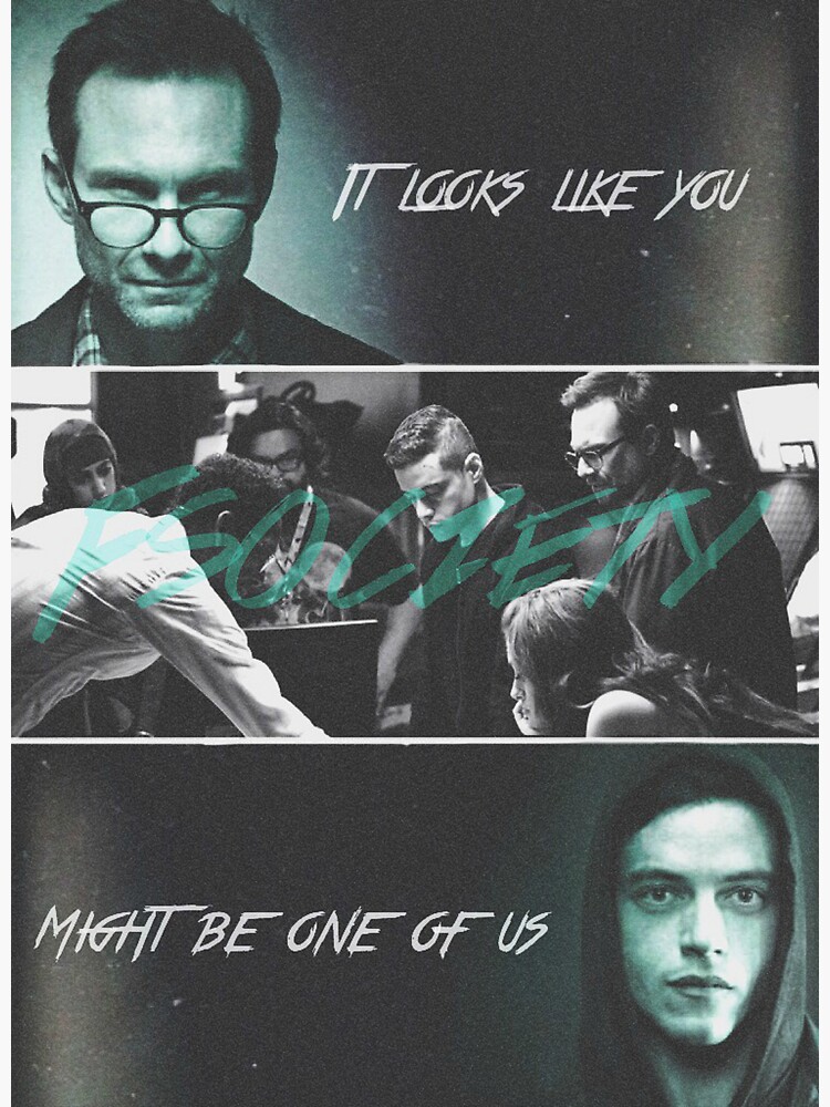 "We Are FSociety" Sticker by gabzthedreamer | Redbubble