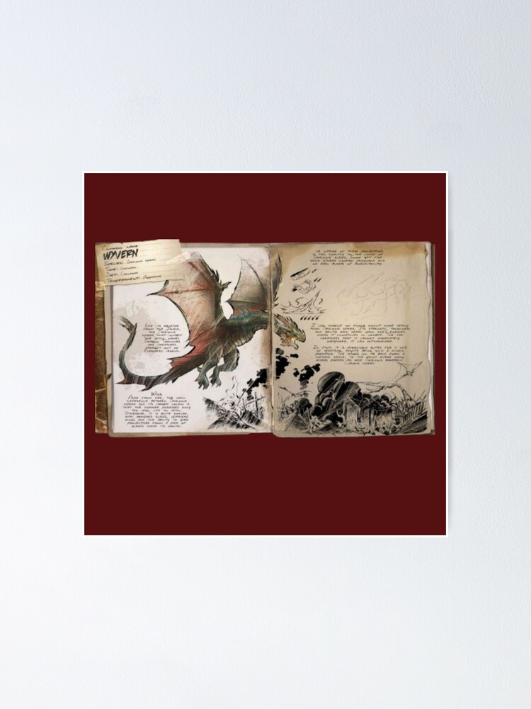 "ARK WYVERN" Poster for Sale by Mariapaula90 | Redbubble