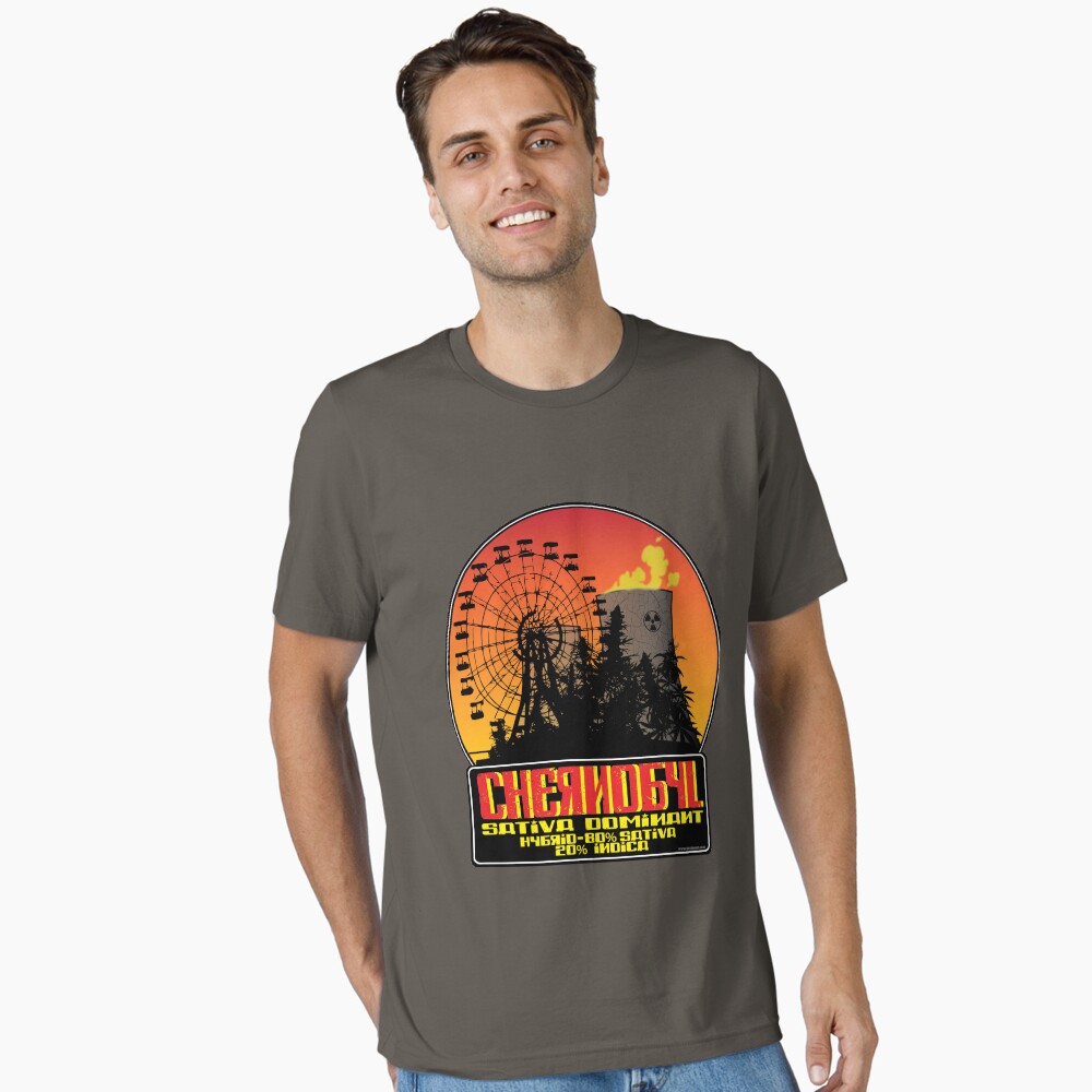 "Chernobyl Cannabis Strain Art" Sticker for Sale by kushcoast | Redbubble