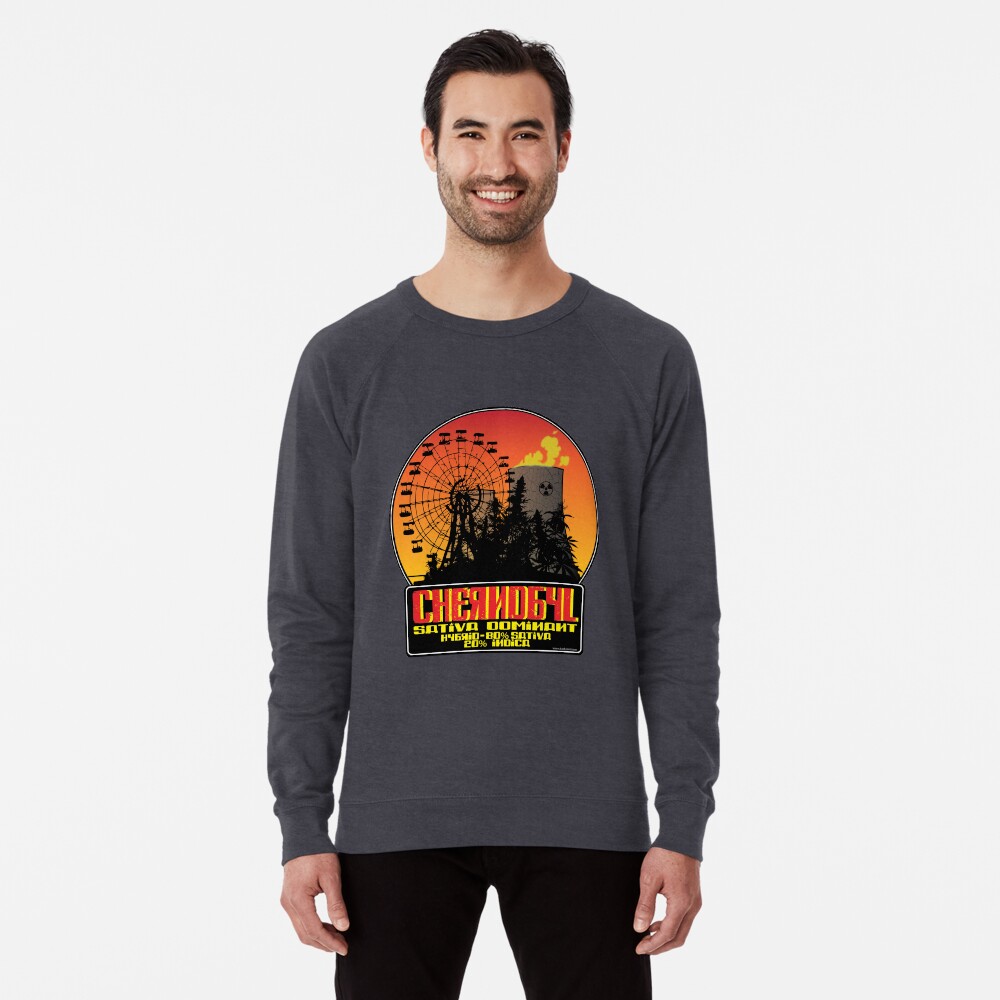 "Chernobyl Cannabis Strain Art" Sticker for Sale by kushcoast | Redbubble