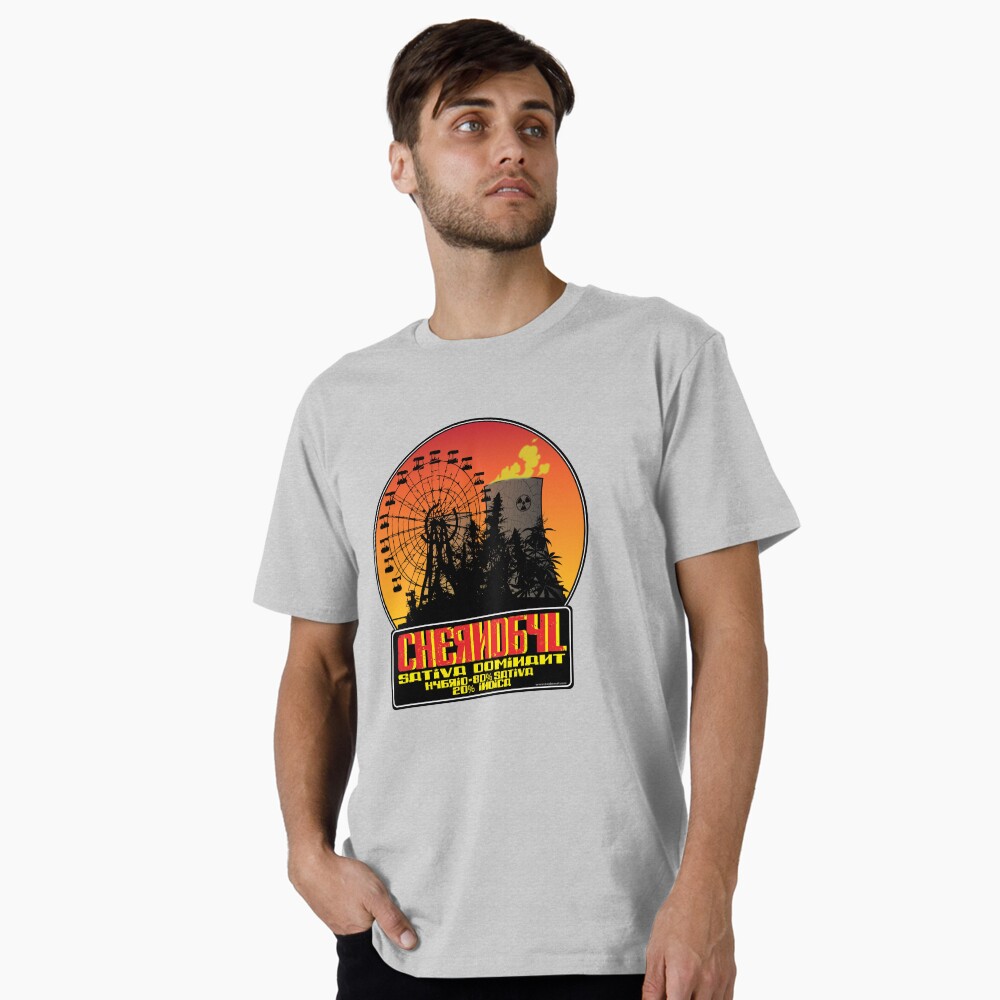 "Chernobyl Cannabis Strain Art" Sticker for Sale by kushcoast | Redbubble