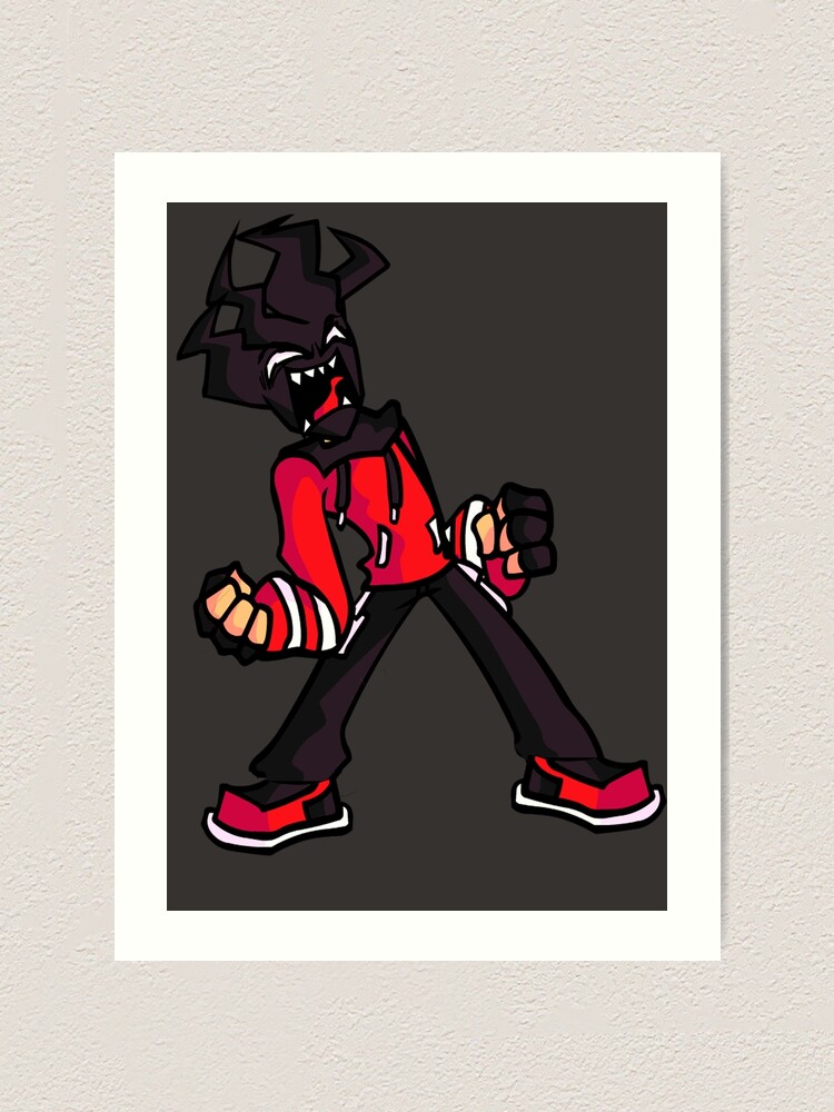 "Agoti FNF (Friday Night Funkin)" Art Print by Atsuhiro | Redbubble