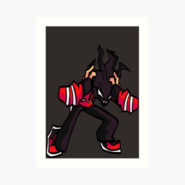 "Agoti FNF (Friday Night Funkin)" Art Print by Atsuhiro | Redbubble