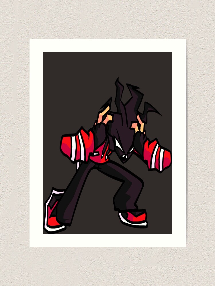 "Agoti FNF (Friday Night Funkin)" Art Print by Atsuhiro | Redbubble