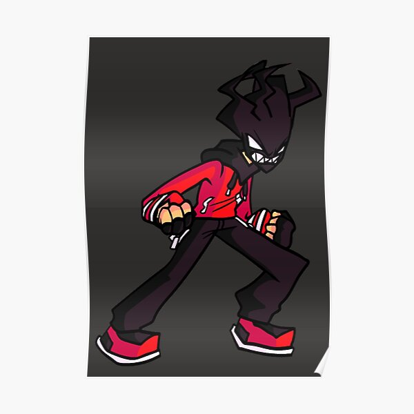 "Agoti FNF (Friday Night Funkin)" Poster by Atsuhiro | Redbubble