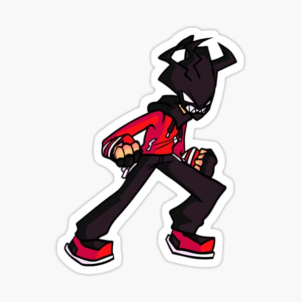 "Agoti FNF (Friday Night Funkin)" Sticker by Atsuhiro | Redbubble