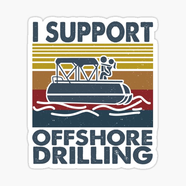 Offshore Drilling Stickers | Redbubble