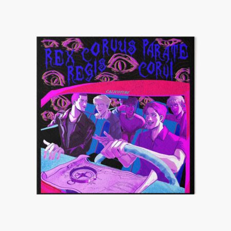 "rex corvus, parate regis corvi (the raven cycle) (3/3)" Art Board ...