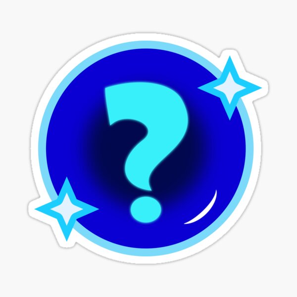 Pegatina «Objeto misterioso azul orbe TFT» de EkkSaturnii-5 | Redbubble