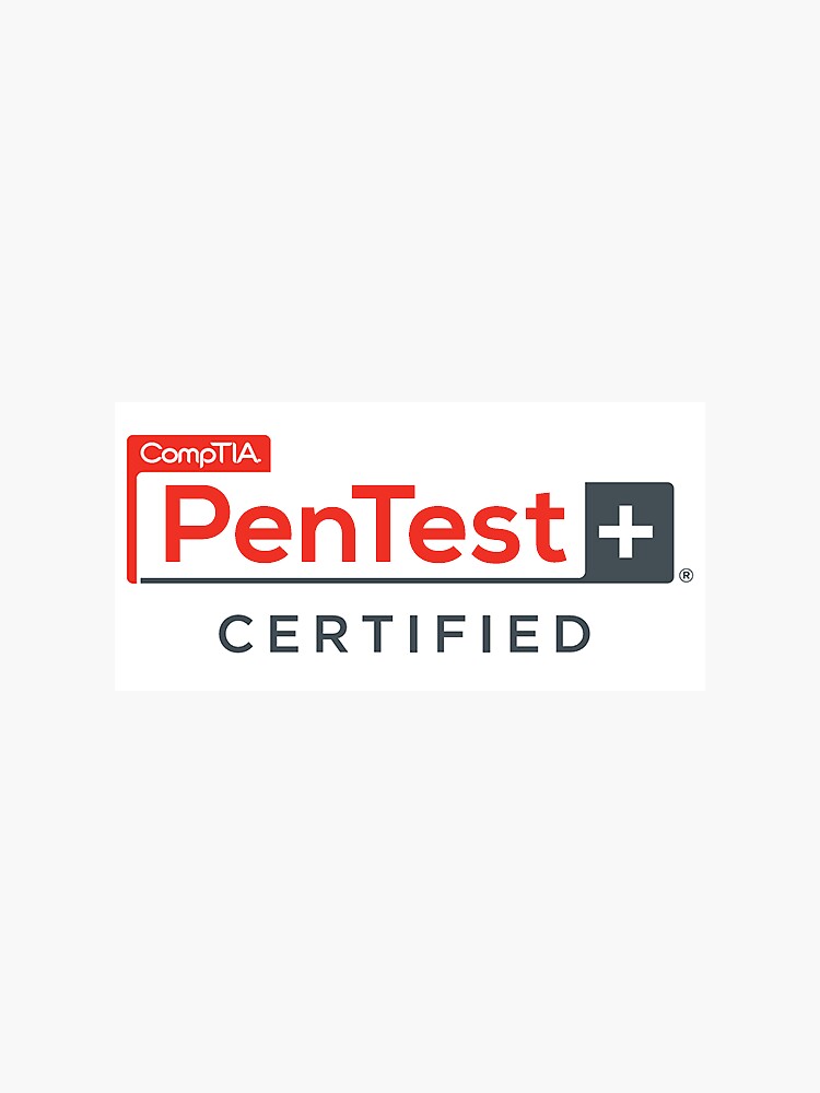 "CompTIA PenTest+" Sticker by JFKsStickers | Redbubble